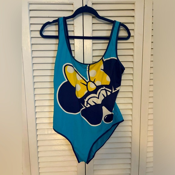Disney | Swim | Juniors Disney Parks Minnie Mouse One Piece Bathing ...